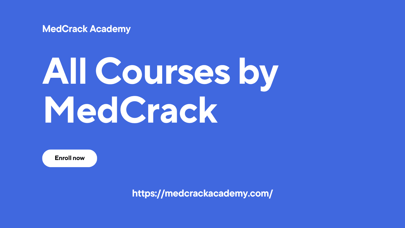 All Courses - MedCrack Academy